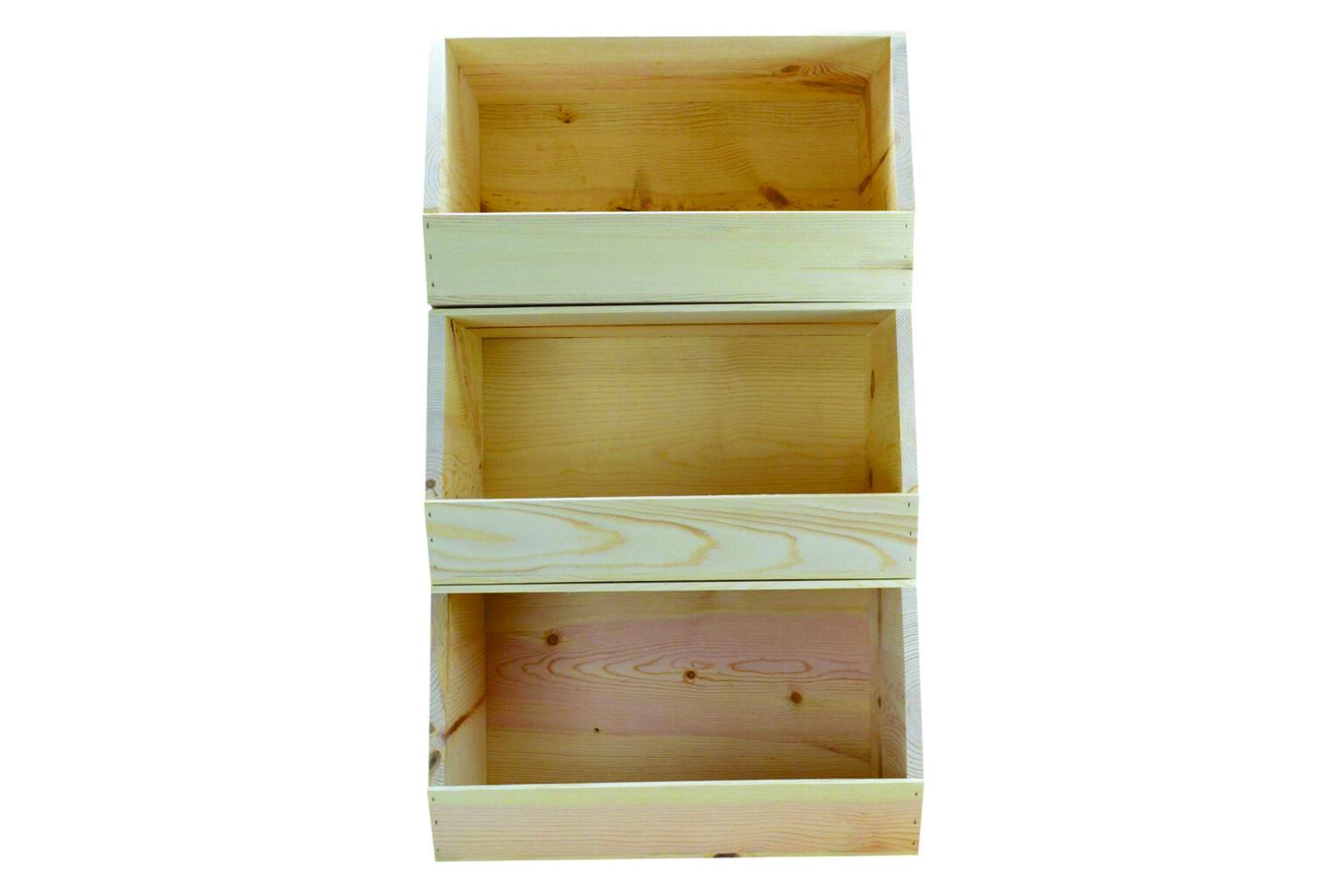 Wooden Stackable Storage Bin - Poole & Sons, Inc.